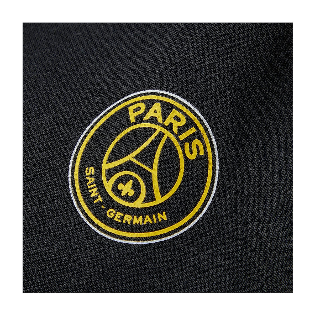 Jordan Girl's PSG Fleece Hoodie (Little Kids/Big Kids) Black MD (8-10 Big Kid)