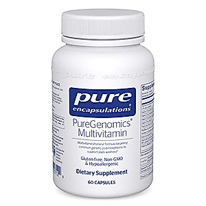 Pure Encapsulations PureGenomics Multivitamin | Supplement to Support Nutrient Requirements of Common Genetic Variations* | 60 Capsules