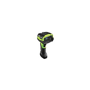 Zebra Enterprise DS3608-ER20003VZWW Series 3600 Corded Ultra-Rugged Scanner, Extended Range 1D/2D Imager, Vibration Motor, Industrial Green (Renewed)