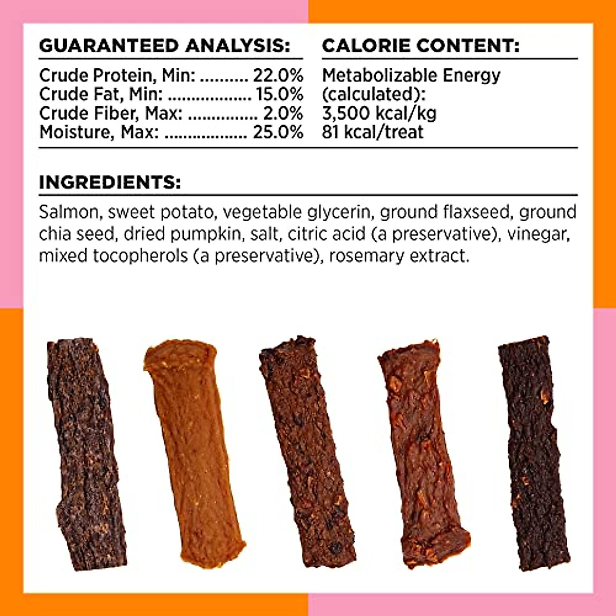 BIXBI Skin & Coat Support Salmon Jerky Dog Treats, 10 oz - USA Made Grain Free Dog Treats - Antioxidant Rich to Support Shiny, Full Bodied Coats - High in Protein, Whole Food Nutrition, No Fillers