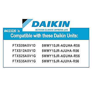 Daikin 4023220 (old# 4020285) Screens and KAF970A46 Photocatalytic Mini Split Filter Combo