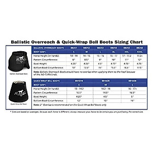 PROFESSIONAL'S Choice - Ballistic NO Turn Overreach Bell Boots (Wine, Large)