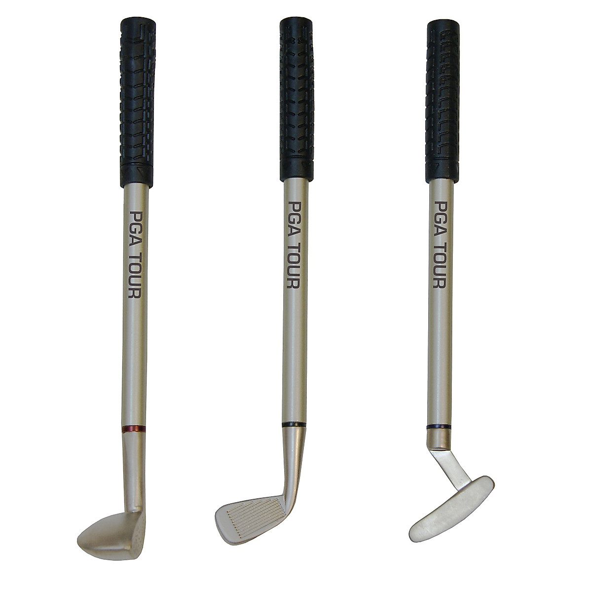 PGA Tour 3 Piece Golf Pen Gift Set,silver