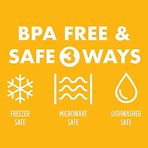 LocknLock Easy Essentials Food Lids (Flip-top) / Pantry Storage Containers, BPA Free, Top-10 Cup-for Snacks, Clear (Pack of 2)