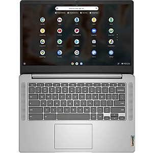 Lenovo Chromebook 3 14" Touchscreen Laptop,MediaTek MT8183,4GB RAM,128GB Storage(64GB eMMC+64GB SD Card),Webcam,Chrome OS w/ GalliumPi Accs.