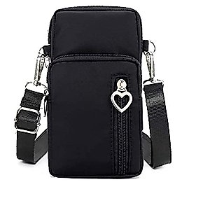 Horscrite Cell Phone Purse, Phone Bag Purse Wallet Crossbody Bag Lightweight Roomy Pockets Smartphone Sports Armband Bag
