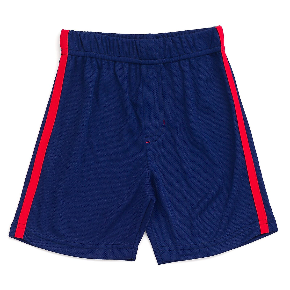 CoComelon JJ Baby Boys Graphic T-Shirt & Mesh Shorts Set Gray/Red 18 Months