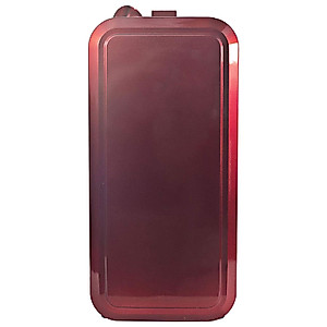 Comfort Zone 1,200W Electric Mini Fireplace Space Heater with Realistic 3D Flame, Stay-Cool Body, Carry Handle, Overheat Sensor, and Safety Tip-Over Switch, Ideal for Home, Bedroom, & Office, CZFP1