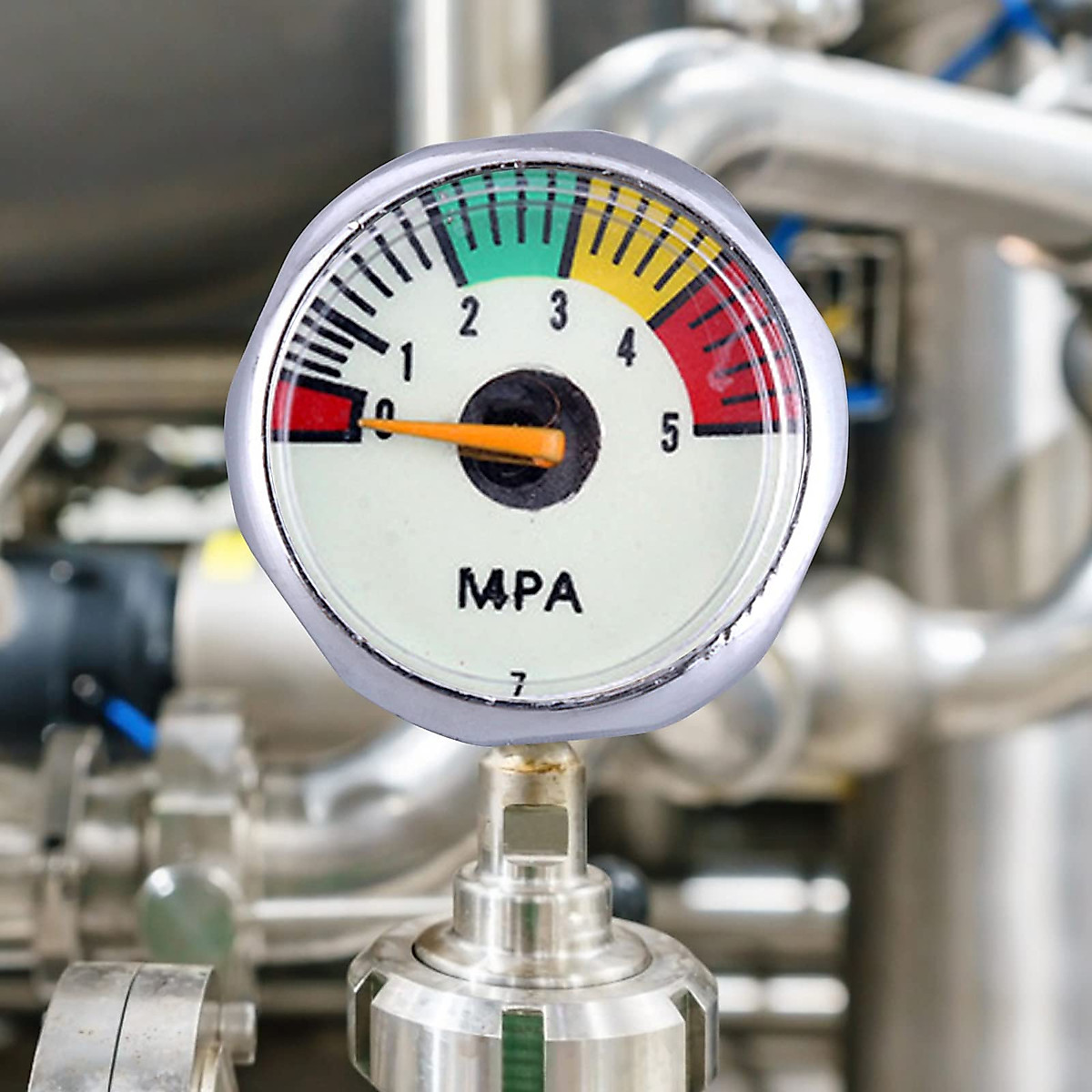 Pressure Meter Propane-Tank Gauge Level Universal For Cylinder BBQ Gas-Grill Heater- M8-M10 Thread Propane-tank Gauge Level Universal For Cylinder Bbq Grill- Leak