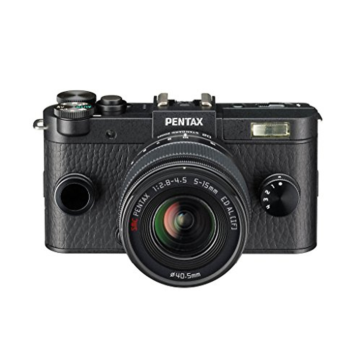 Pentax PENTAX Q-S1 02 Zoom Kit (Black) 12.4MP Mirrorless Digital Camera with 3-Inch LCD (Black)