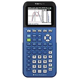 Texas Instruments TI-84 Plus CE Blueberry Graphing Calculator