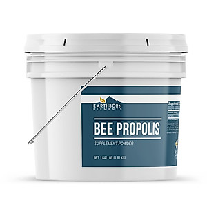 Earthborn Elements Bee Propolis, 1 Gallon Bucket, Pure & Natural, Bulk Size