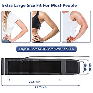 Extra Large Blood Pressure Cuff Compatible with Most Omron Blood Pressure Machine, Replacement Blood Pressure Cuff for Big Arm, Cuff Only(8.6”-20.5” Inches)