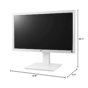 LG 22BL450Y-B 22" Full HD (1920x1080) 5ms IPS Monitor, White (Renewed)