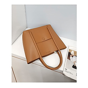 Ladies Large Leather Tote Concealed Carry Studded Shoulder Bag Crossbody Wallet