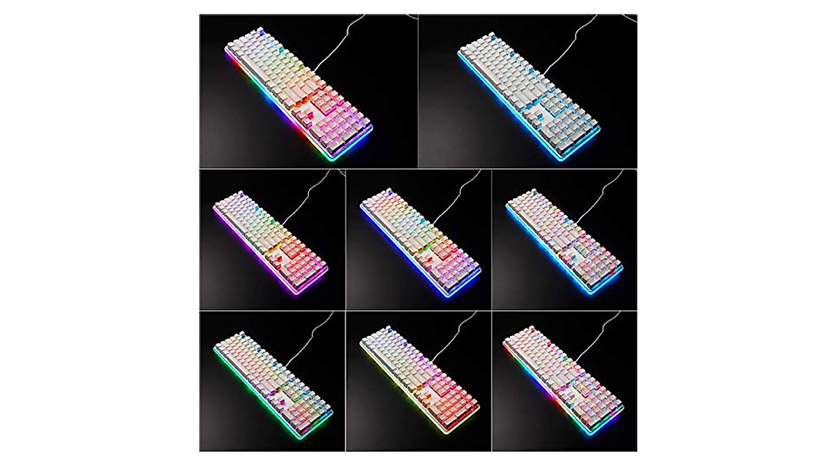 RK ROYAL KLUDGE RK918 RGB Mechanical Keyboard