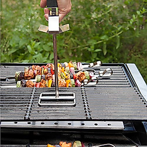 Charcoal Companion CC1089 Heavy Duty Grill Grate Lifter, 12.3 Inches, Steel