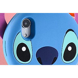 FINDWORLD Cases for iPhone XR Case, Lilo Stitch Cute 3D Cartoon Unique Soft Silicone Animal Rubber Character Shockproof Anti-Bump Protector Boys Kids Girls Gifts Cover Housing Skin for iPhone XR 6.1”