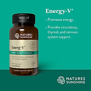 Nature's Sunshine Energ-V 100 Capsules