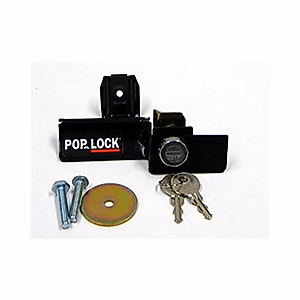 Pop & Lock PL6100 Black Manual Tailgate Lock for Honda Ridgeline (Works with/Without Factory Backup Camera)