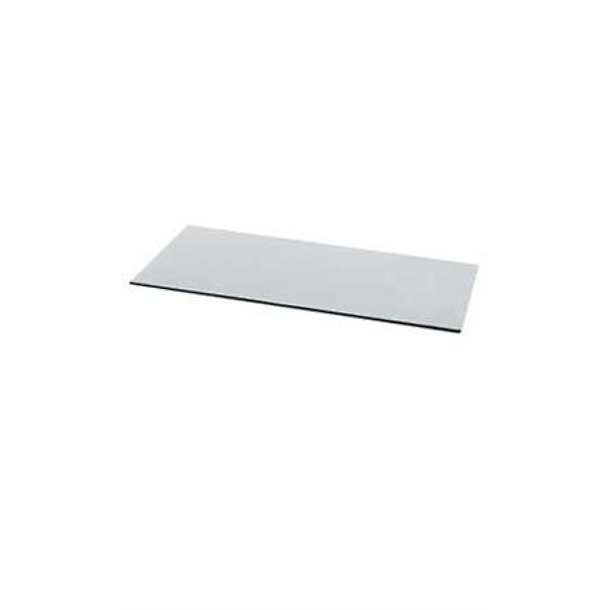 SSWBasics Tempered Glass Shelf - 10" W x 24" L x 3/16" - Set of 2