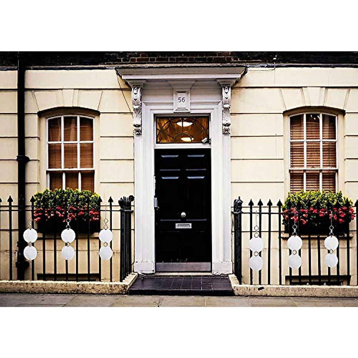 Monarchy Solutions Premium Metal Bird Deterrent Discs 16 Discs Set Reflective Hanging Device to Keep Birds Away Like Woodpeckers, Pigeons, Ducks, Herons, Grackles, Geese & Pest , Bird Blinder disks