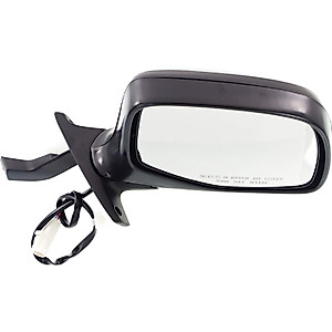 Kool-Vue Mirror Set Compatible with 1992-1996 Ford F-150, Fits 1992-1997 F-250, Fits 1992-1997 F-350, Fits 1992-1996 Bronco, Driver and Passenger Side Manual Folding, Chrome, Power Glass, Paddle Style