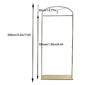 TFCFL Wedding Dress Rack Gold Wedding Dress Display Stand Modern Simple Clothing Store Metal Display Rack Home Freestanding Garment Rack Clothes Display Rack