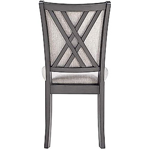 New Classic Furniture Amy 5-Piece Dining Table Set, Gray