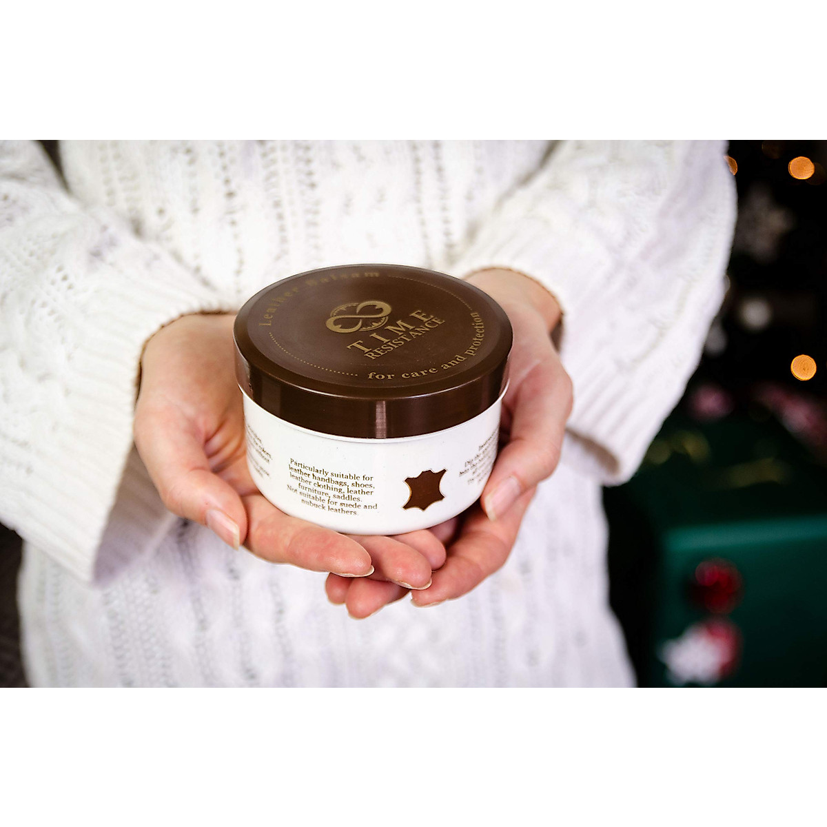 Time Resistance Leather Balsam for Shoes, Bags and Furniture Care and Protection 8.45 Oz (250ml)