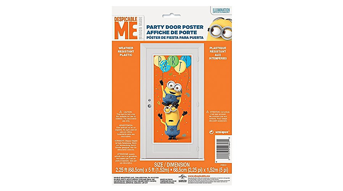 Minions Door Decoration - Vibrant Party Backdrop & Wall Decor