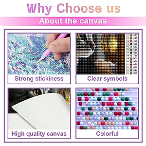 an Egyptian Mau Cat Christmas Cat Diamond Painting Kits for Adults,5D DIY Round Full Drill Cross Stitch Crystal Rhinestone Embroidery Paintings Arts Crafts 20 * 24inch