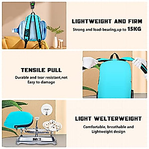 26L Hiking Backpack, Ultralight Lightweight Packable Foldable Camping Water Resistant Sports Backpack Daypack Camping Gear Travel Must Haves for Camping Outdoor for Women Men Hiking Gifts (Blue)