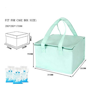 Alien Storehouse Reusable Grocery Bag Cake Insulated Bag Cake Cooler Carrier - 11