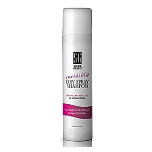 Salon Grafix Invisible Dry Spray Shampoo, 4 Ounce
