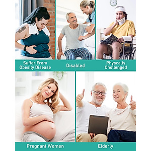 Extended Reach Butt Wiper Set - Includes 2 Toilet Aids for Wiping Tool and Butt Cleaner Bath Brush Long Handle - Bottom Buddy Wiping Aid for Disabled,Elderly,Pregnant（3 Pack）