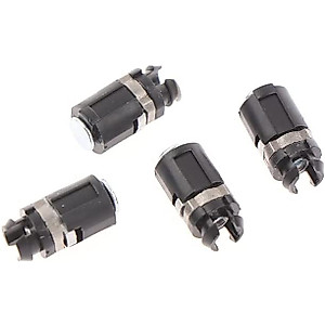 4 x Hinge Axle Spindle for Gameboy Advance SP GBA SP Console System Black