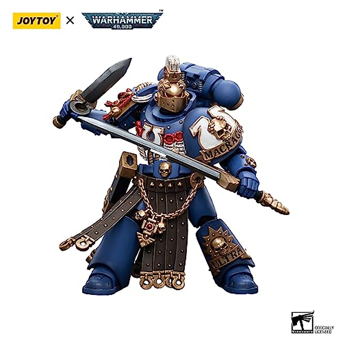 JoyToy Warhammer 40K: Ultramarines Honor Guard Chapter Champ 1:18 Scale Action Figure