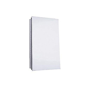 Ketcham Medicine Cabinet 16" W x 30" H Euroline II Model 126PE-MI Flush Mounted Polished Edge Mirror.