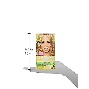 Garnier Hair Color Nutrisse Ultra Color Nourishing Creme, LB1 Ultra Light Cool Blonde (Calla Lily) Permanent Hair Dye, 1 Count (Packaging May Vary)