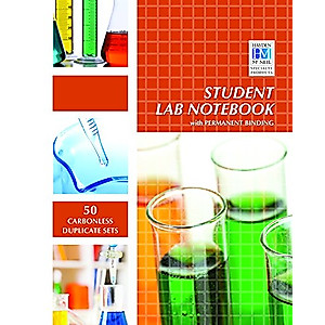 Student Lab Notebook: 100 Top Bound Carbonless Duplicate Sets