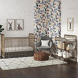 Little Seeds Monarch Hill Ivy Metal Changing Table, Gold