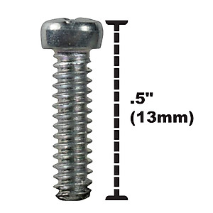 Univen Trimmer Case Cover Screws Replacement for Andis Outliner Trimmers Replaces 04023 2 Pieces