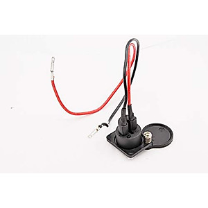 NAUGHTBEELHONGTEWU SMP SUPER MOTOR PARTS SHYLE XLR Charging Port Socket with Cap (3-Position) Compatible with Currie GT Schwinn Ezip Izip EVO Scooter