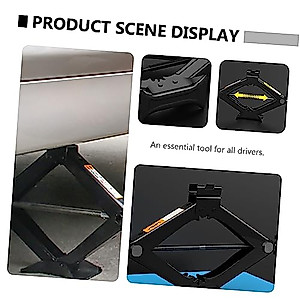 Vaguelly 1 Set Hand Jack Hand Tools tire Repair Tools tire Tool Scissor Jack Portable Jack for car Auto Hand Cranking Jack Steel 2.5 Ton Car Jack Tire Repair Jack Auto Repair Tool Scissors
