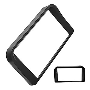 2-DIN car radio panel frame ABS black Radio Fascia compatible with LX-470 1998-2002, Cruiser 100 (LC100) 1998-2003