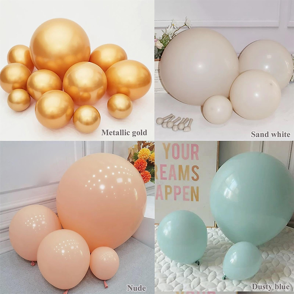 Fall Little Pumpkin On The Way Balloon Garland Arch Kit 138PCS Blue Beige Blush Orange Balloons with Gold Eucalyptus Leaf for Baby Shower Thanksgiving Autumn Boho Birthday Party Decorations