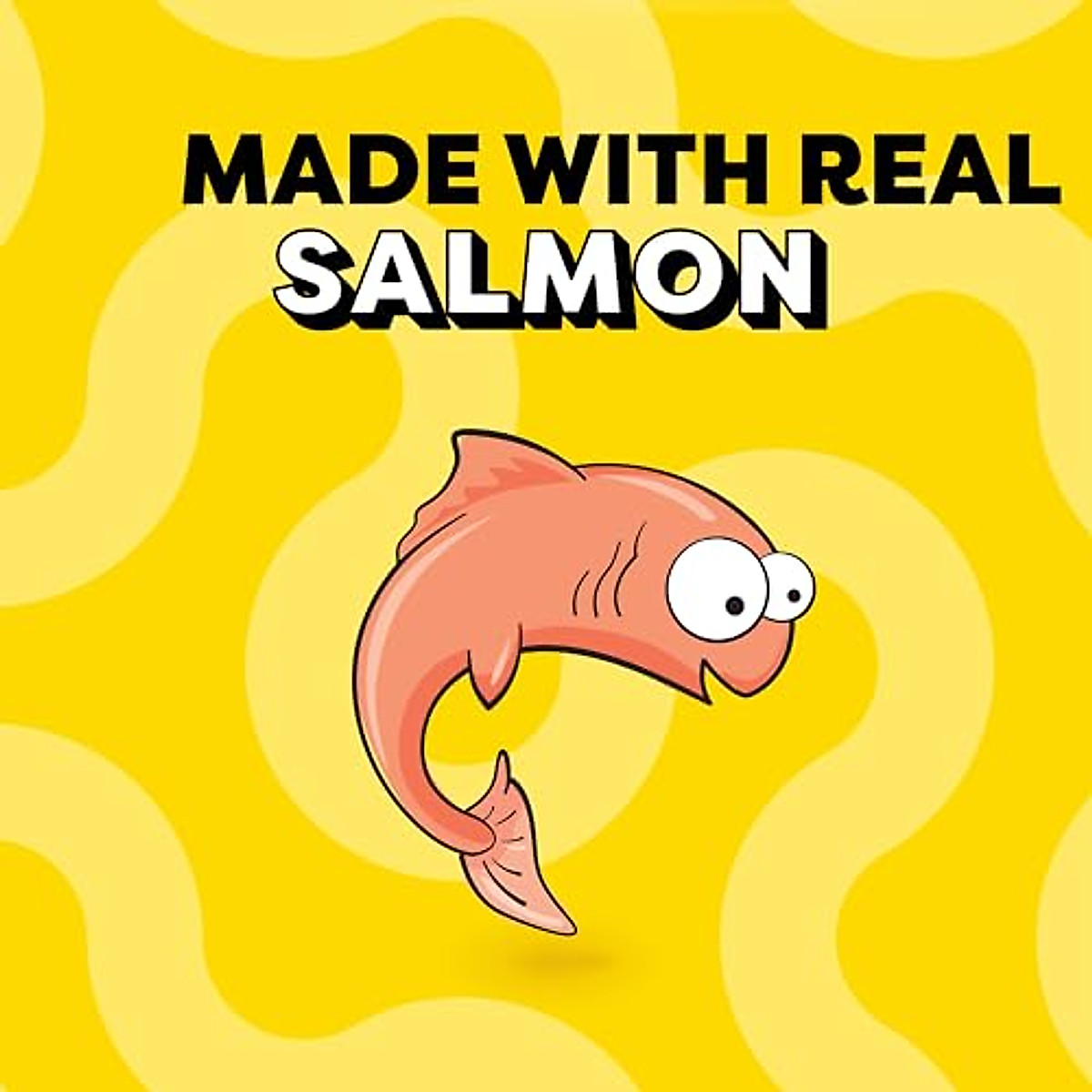 Temptations Creamy Puree with Salmon Lickable, Squeezable Cat Treats, 0.42oz Pouches, 4 Count (Pack of 11)