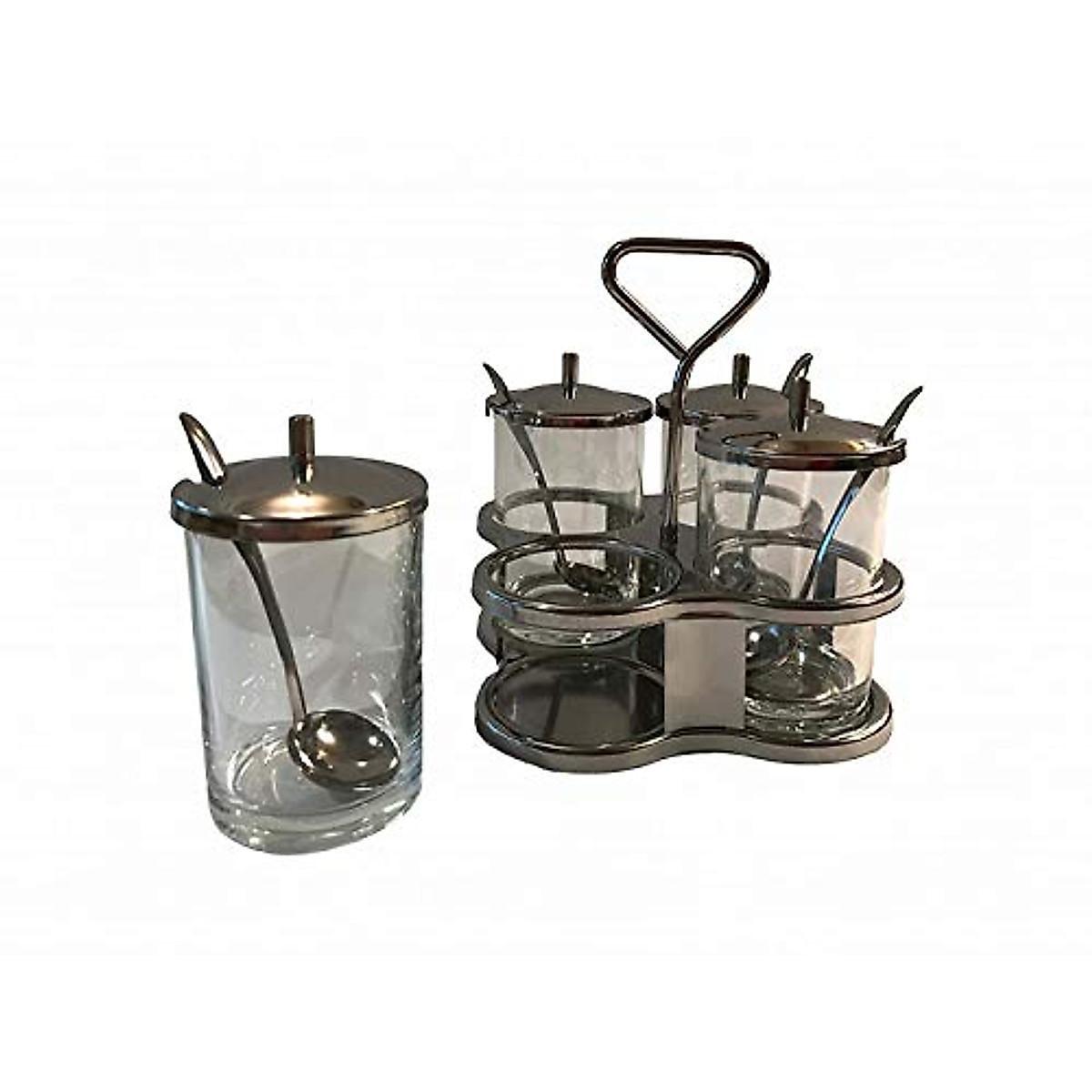 Thai Kitchen Seasoning Storage Set Stainless Steel Herb Spicy Container