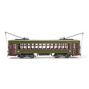Occre New Orleans Cable Car 1:24 Streetcar Named Desire with Paintset Wood Model Kit to Build for Adults